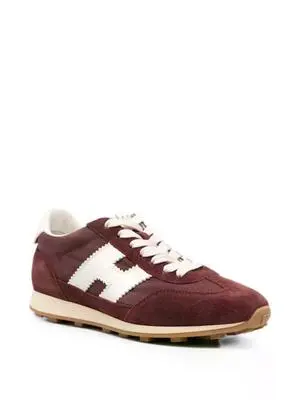 Hogan Logo-patch Panelled Sneakers