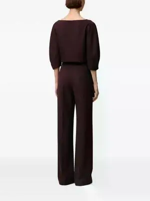 RETORI Pleated Wide-leg Trousers