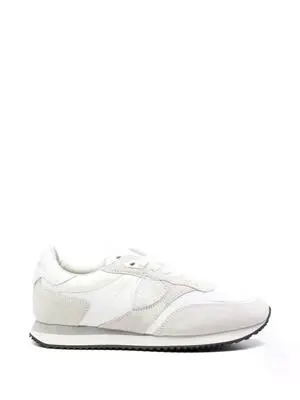 Philippe Model Blville Panelled Leather Sneakers - White