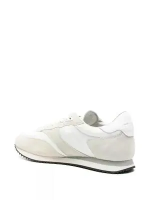Philippe Model Blville Panelled Logo-patch Sneakers - White