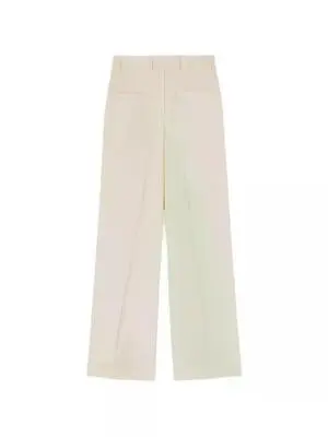 RETORI Pleated Wide-leg Linen Trousers