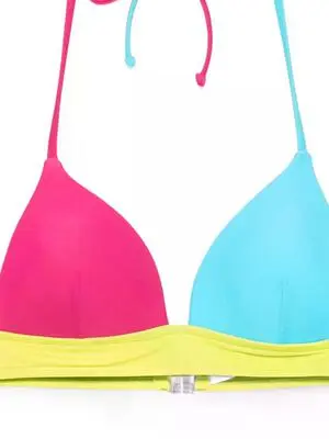 CHIARA FERRAGNI Colour-block Bikini Top