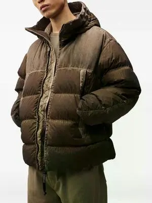 C.P. COMPANY Goggle-detail Quilted Jacket