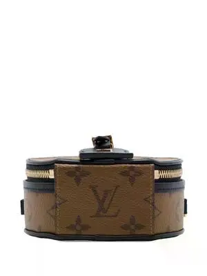 LOUIS VUITTON 2019 Monogram Reverse Mini Boite Chapeau Satchel