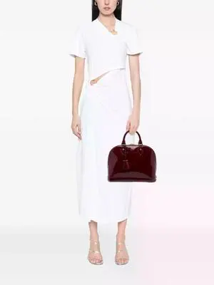 LOUIS VUITTON 2014 Monogram Vernis Alma Pm Handbag