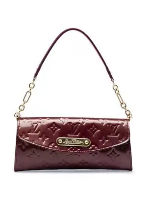 LOUIS VUITTON 2008 Monogram Vernis Sunset Boulevard Shoulder Bag - Red