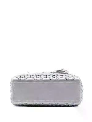 Dior Mini Lady Satchel With Crystal Embellishments