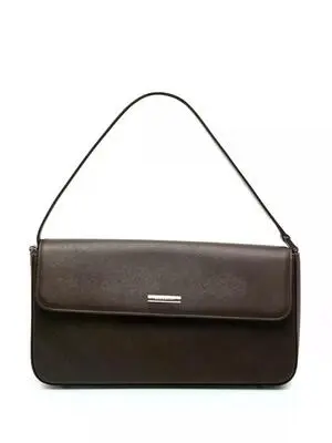 Burberry 2000-2017 Leather Flap Shoulder Bag - Brown