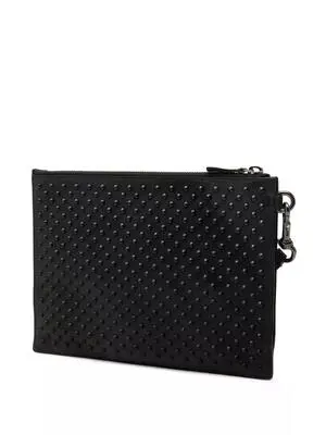 Gucci 2000-2015 Studded Calfskin Clutch Bag