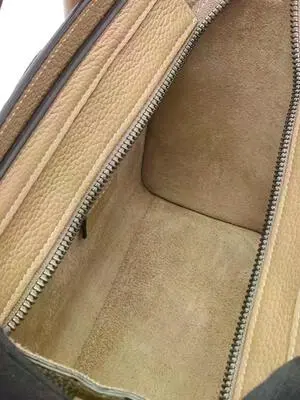 Celine 2013 Nano Leather Luggage Tote Satchel