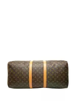 LOUIS VUITTON 1990 Monogram Keepall 55 Travel Bag