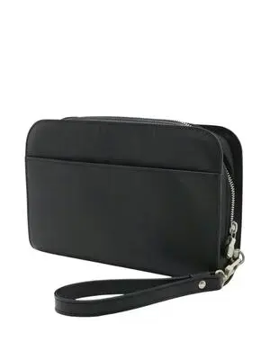 LOUIS VUITTON 2007 Taiga Leather Pochette Baikal Clutch Bag