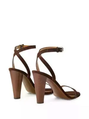 Ralph Lauren Graison Strappy Suede Sandals