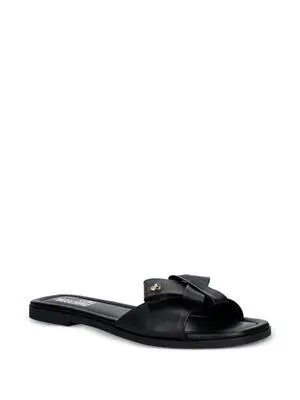 Moschino Gold Tone Sandals For Women