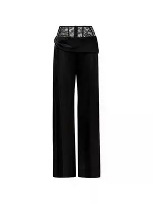 SEEN USERS Name Lace Peplum Trousers
