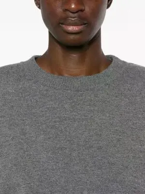RÓHE Ribbed-trim Fine Knit Crew Neck Sweater