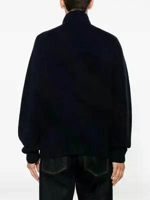 TOM FORD Ribbed Knit Shawl Collar Cardigan