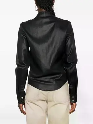 Our Legacy Slim Zip Shirt - Neutrals