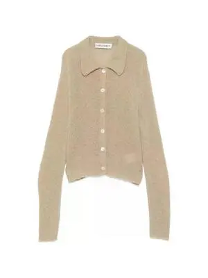 Our Legacy OUR LEGACY Mazzy Polo-Collar Cardigan Green