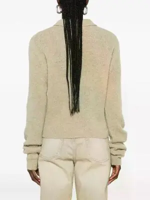 Our Legacy Mazzy Polo-collar Cardigan - Green