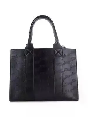 Balenciaga Hardware Embossed Leather Small Tote Bag