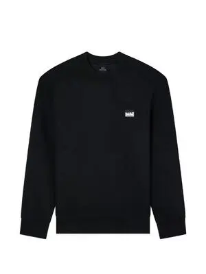 Armani Exchange Logo-patch Sweatshirt - Black