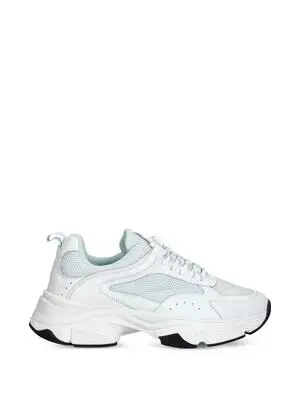 Moschino Mesh Panelled Chunky Sneakers - White