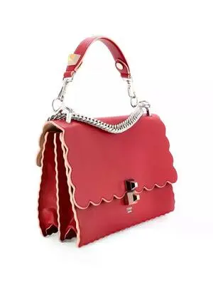 Fendi Kan I Leather Medium Shoulder Bag