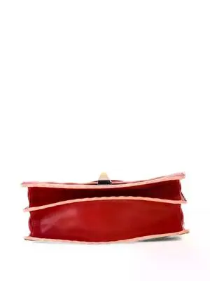 Fendi Kan I Leather Medium Shoulder Bag