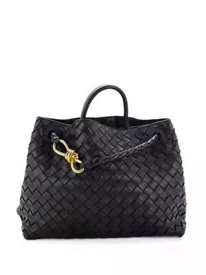 Bottega Veneta Andiamo Top Handle Bag - Brown