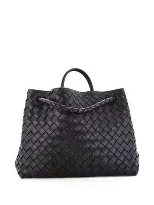 Bottega Veneta Andiamo Top Handle Bag - Brown