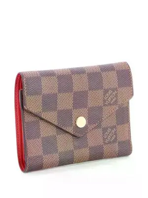 LOUIS VUITTON Victorine Wallet Damier Small Wallets