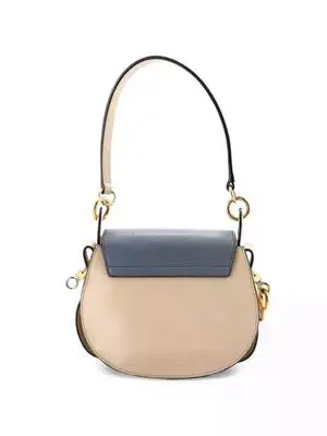 Chloé Tess Bag Leather Small Shoulder Bag - Neutrals