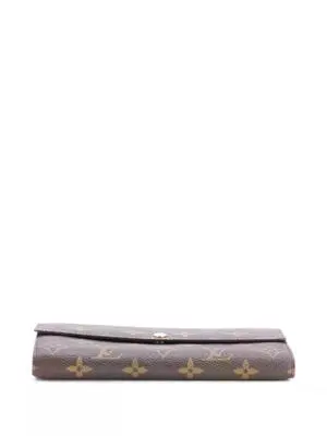 LOUIS VUITTON Sarah Wallet Monogram Canvas Small Wallets