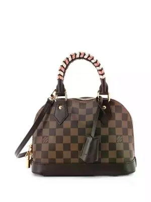 LOUIS VUITTON Alma Handbag Damier Bb With Braided Detail
