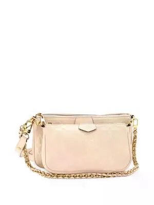 LOUIS VUITTON Multi Pochette Accessoires Monogram Empreinte Giant Crossbody Bag - Neutrals