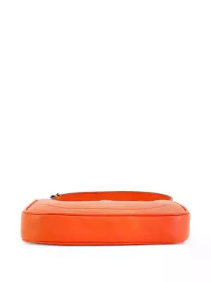 Gucci Aphrodite Leather Mini Shoulder Bag - Orange
