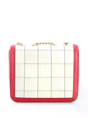 Gucci Deco Chain Flap Bag Mixed Matelasse Leather Mini Crossbody Bag