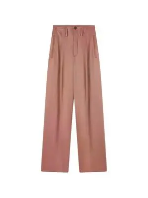 RETORI Heritage Silk Trousers - Pink