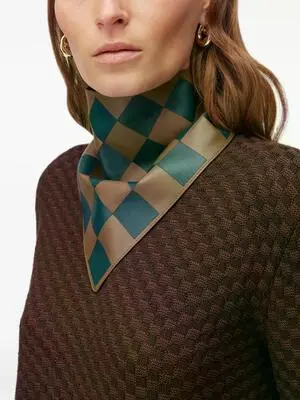 RETORI Leather Bandana Scarf