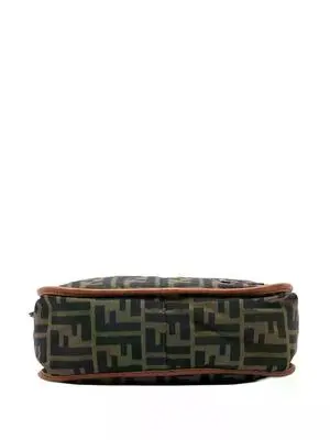Fendi 2000-2010 Zucca Canvas Crossbody Bag