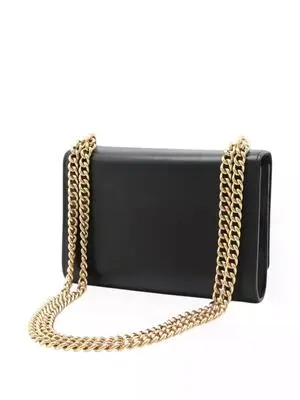 LOUIS VUITTON Leather Louise Chain Mm Crossbody Bag