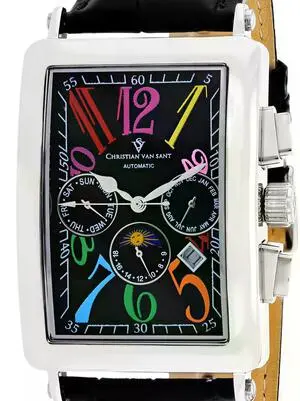 CHRISTIAN VAN SANT Prodigy Automatic Watch With Leather Strap