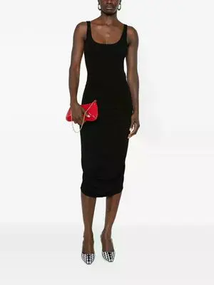 Jacquemus Scoop Neck Sleeveless Midi Dress