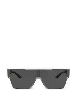 Burberry Semi-rimless Square-frame Sunglasses - Grey