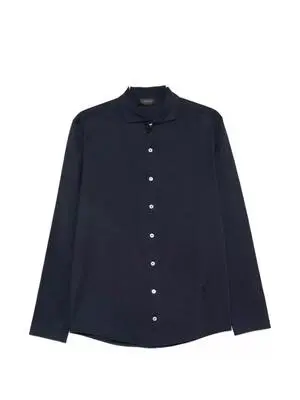 DONDUP Long-sleeve Button-up Shirt - Blue