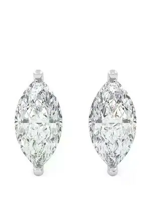 DIAMOND ESSENTIALS Marquise-cut Diamond Earrings