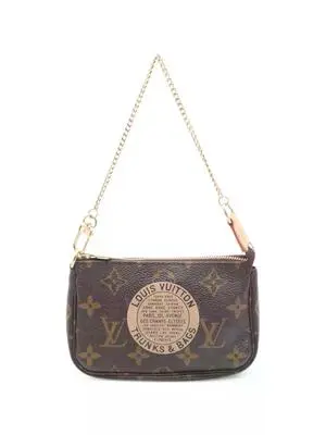 LOUIS VUITTON 2007 Monogram T&b Leather Shoulder Bag - Brown