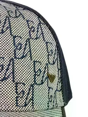 Emporio Armani Monogram-embroidered Curved-peak Baseball Cap