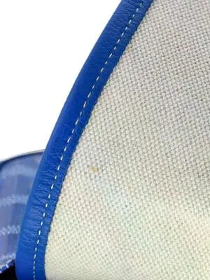 Goyard Plumet Clutch Wallet Coated Canvas Crossbody Bag - Blue